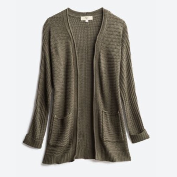 PINQUE | Sweaters | Pinque Analeigh Two Pocket Textured Cardigan | Poshmark